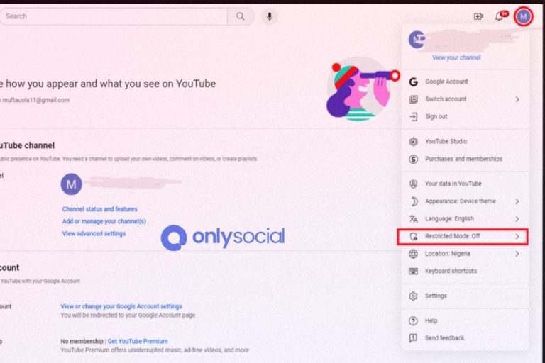 How To Turn Off Restricted Mode On YouTube: A 2024 Guide | OnlySocial