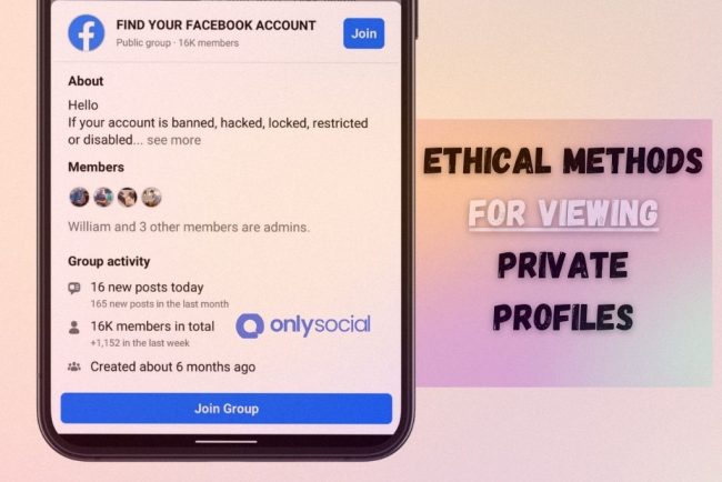 How to View Private Facebook Profiles: A 2025 Ethical Guide - OnlySocial