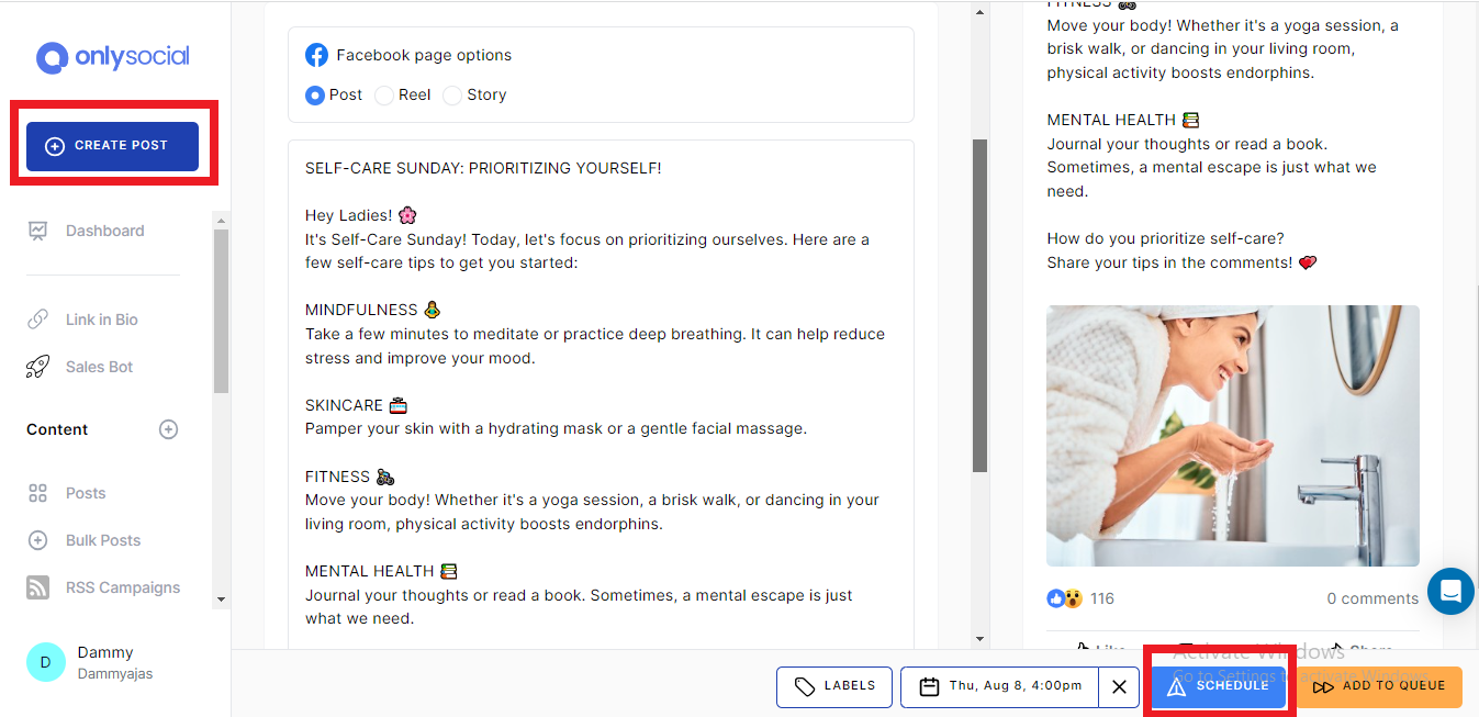 How to Plan and Schedule Posts on Facebook [2 Easy Methods] - OnlySocial