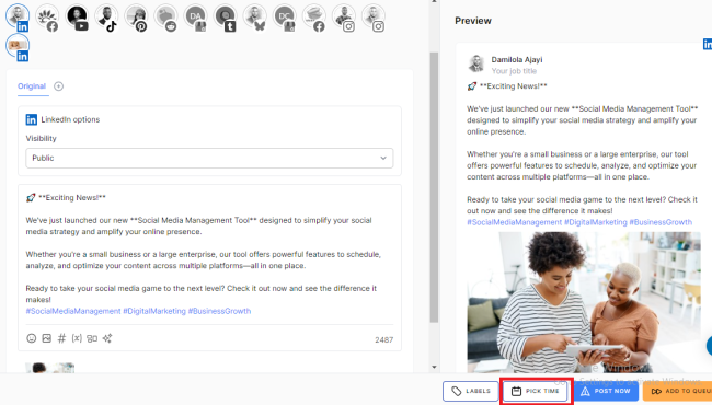 How to Post to Multiple LinkedIn Accounts at Once (2025 Guide) - OnlySocial