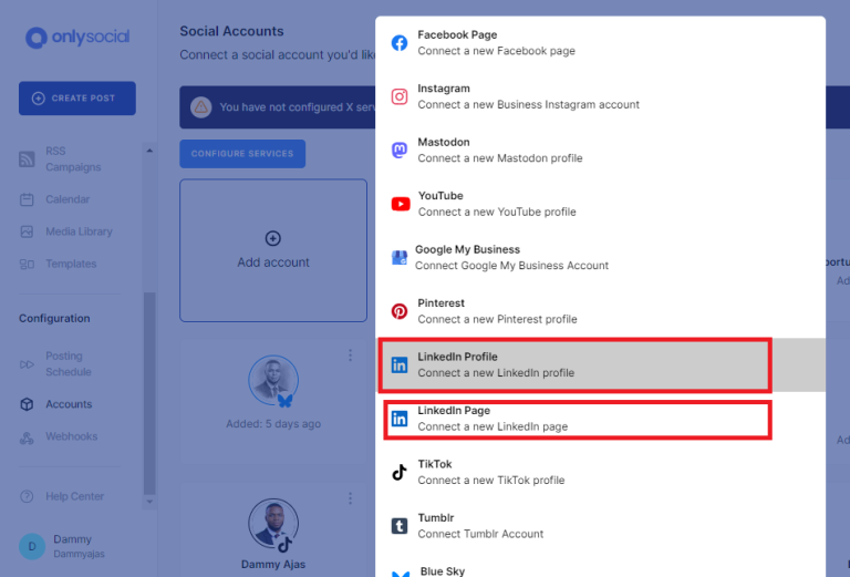 How to Post to Multiple LinkedIn Accounts at Once (2025 Guide) - OnlySocial