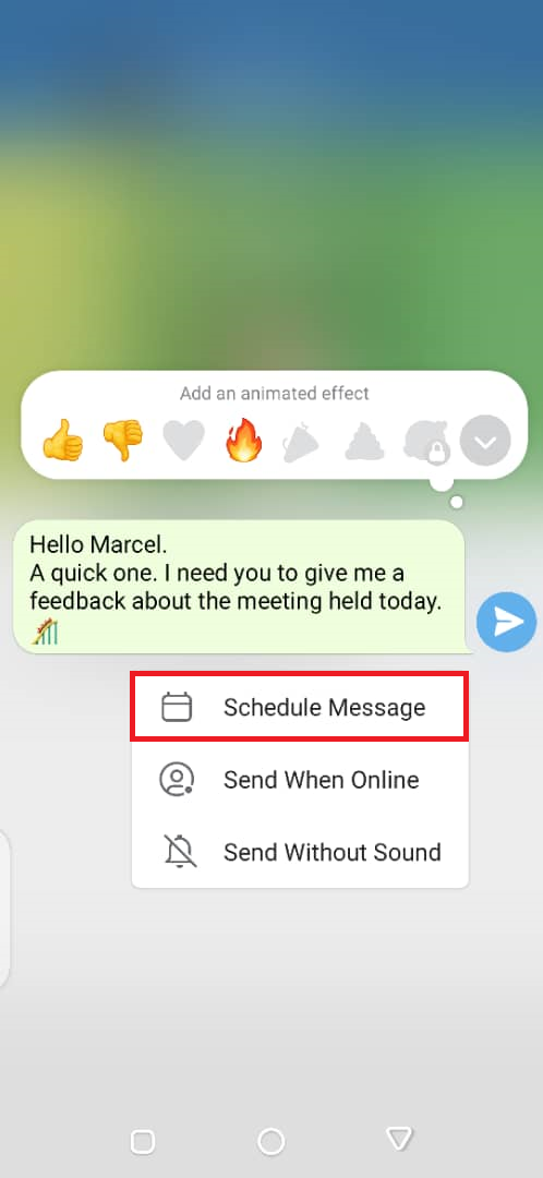 How to Schedule Messages on Telegram [Texts, Photos, and Video Messages ...