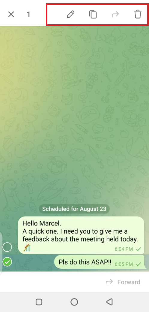 How to Schedule Messages on Telegram [Texts, Photos, and Video Messages ...
