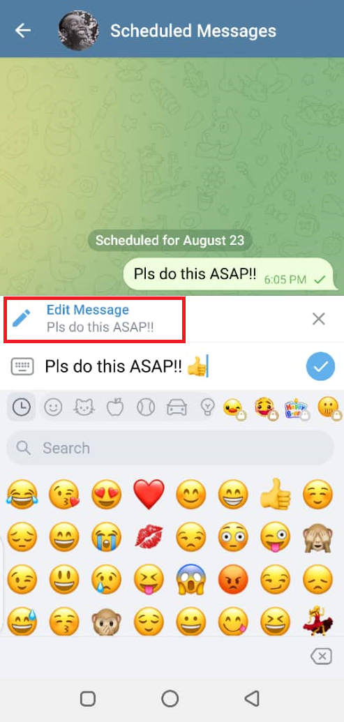 How to Schedule Messages on Telegram [Texts, Photos, and Video Messages ...