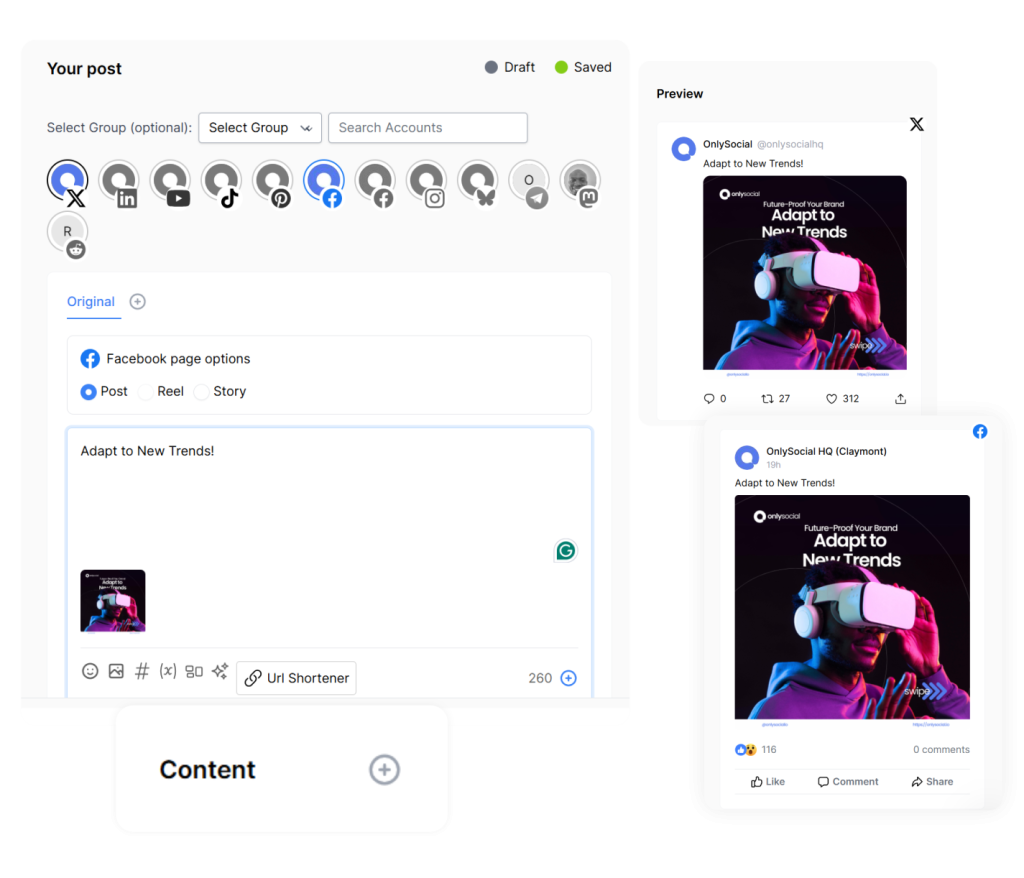 Composer - OnlySocial