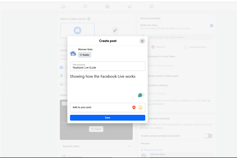 How to Schedule a Facebook Live: A Step-By-Step Guide - OnlySocial